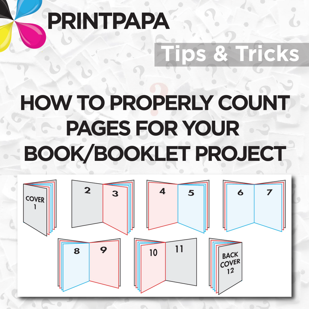 Tip – How To Properly Count Pages For Your Book/Booklet