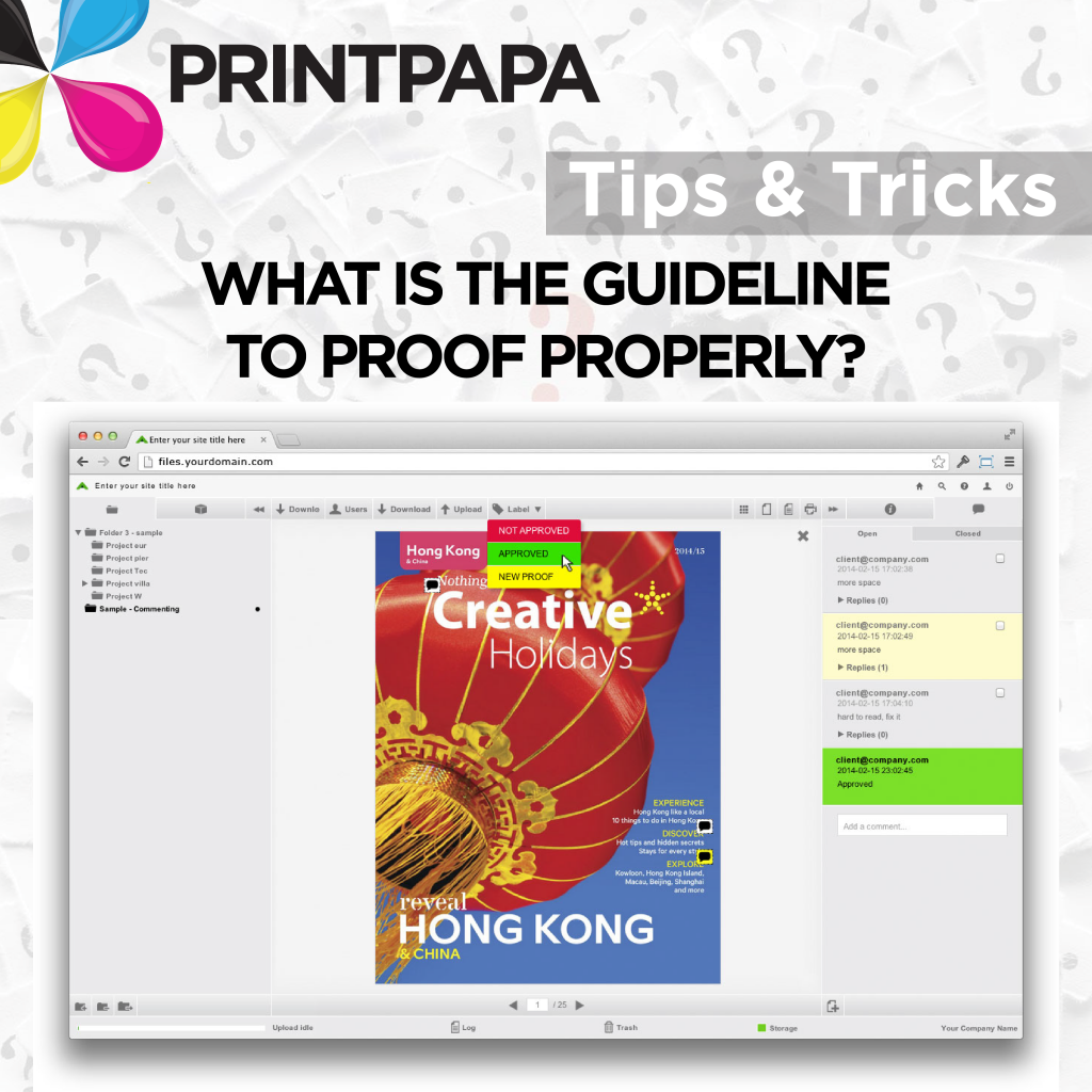 What Is The Guideline To Proof Properly?